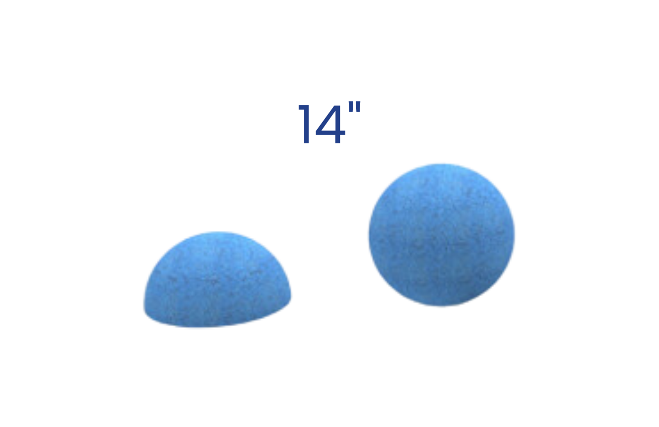 14" Rubber Spheres