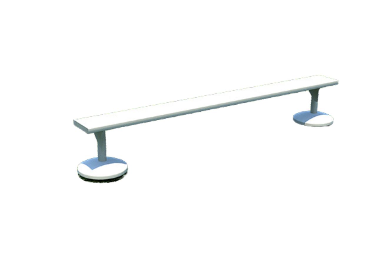 8' Player Bench Seat Portable