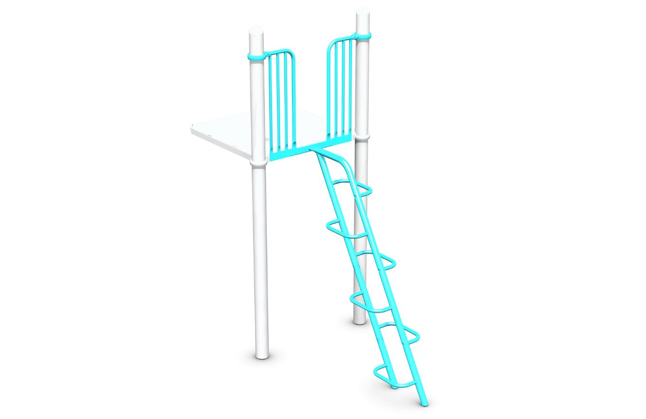 Angled Step Climber