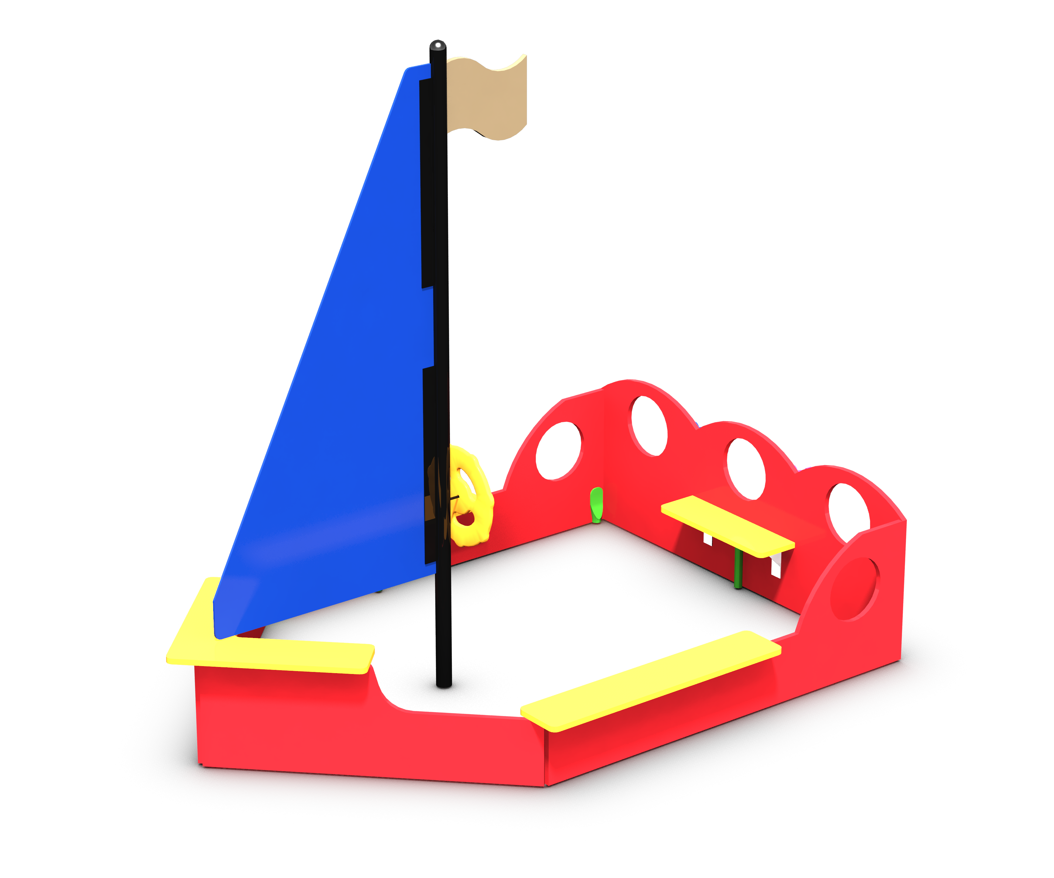 Sailboat Sand Box