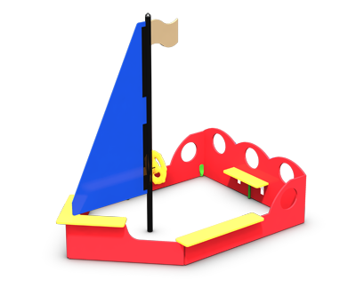 Sailboat Sand Box
